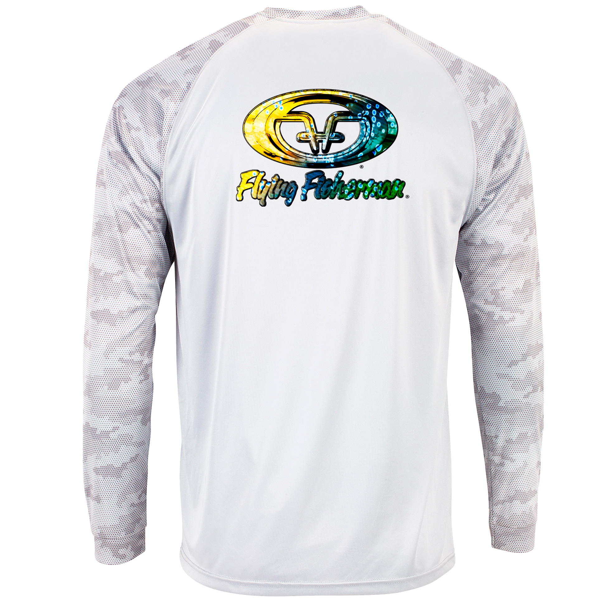 Mahi Skin L/S Performance Shirt White TL1418W | Flying Fisherman